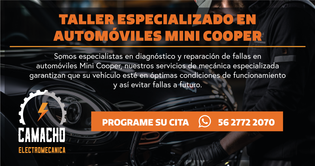 Taller especializado en automóviles Mini Cooper | CAMACHO